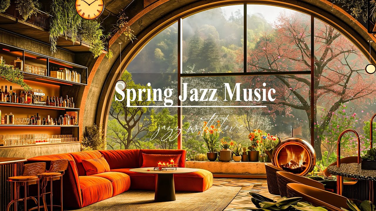 Relax Music In Cozy Living Room - Smooth Piano Jazz Music to Work and ...