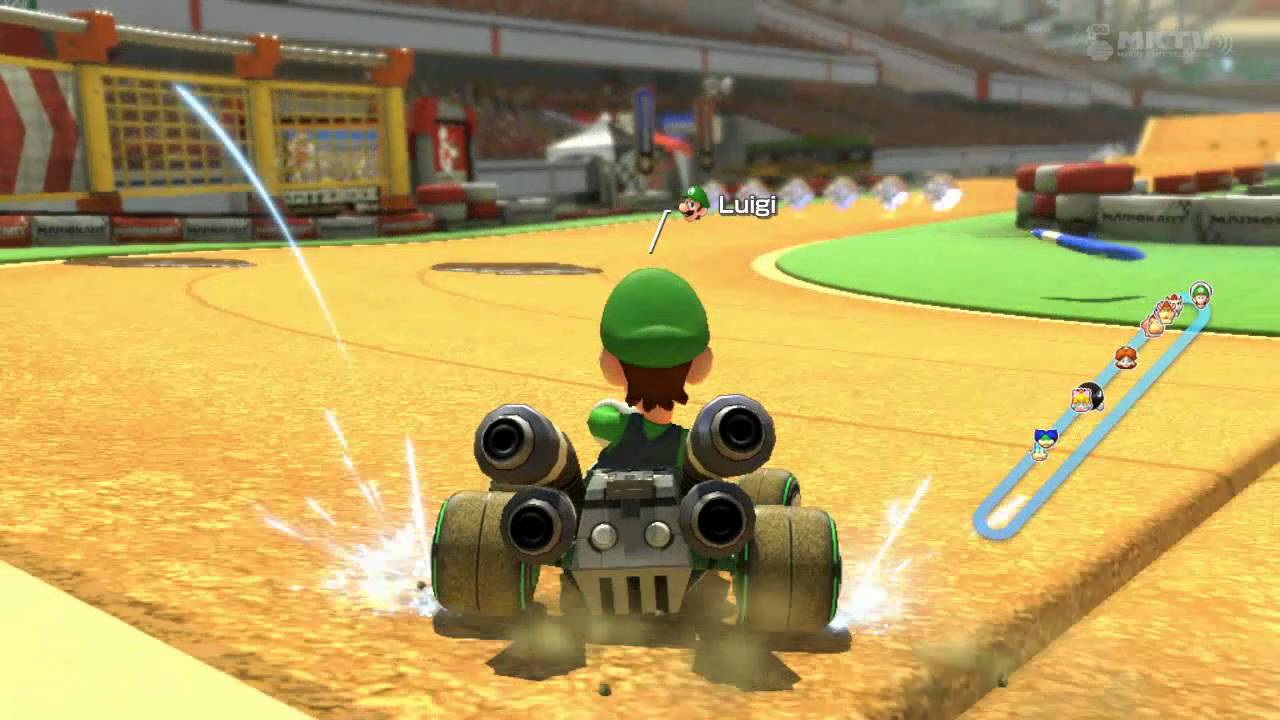 NPG Game Night - Mario Kart 8 - Excitebike Arena 8 8 16 - YouTube