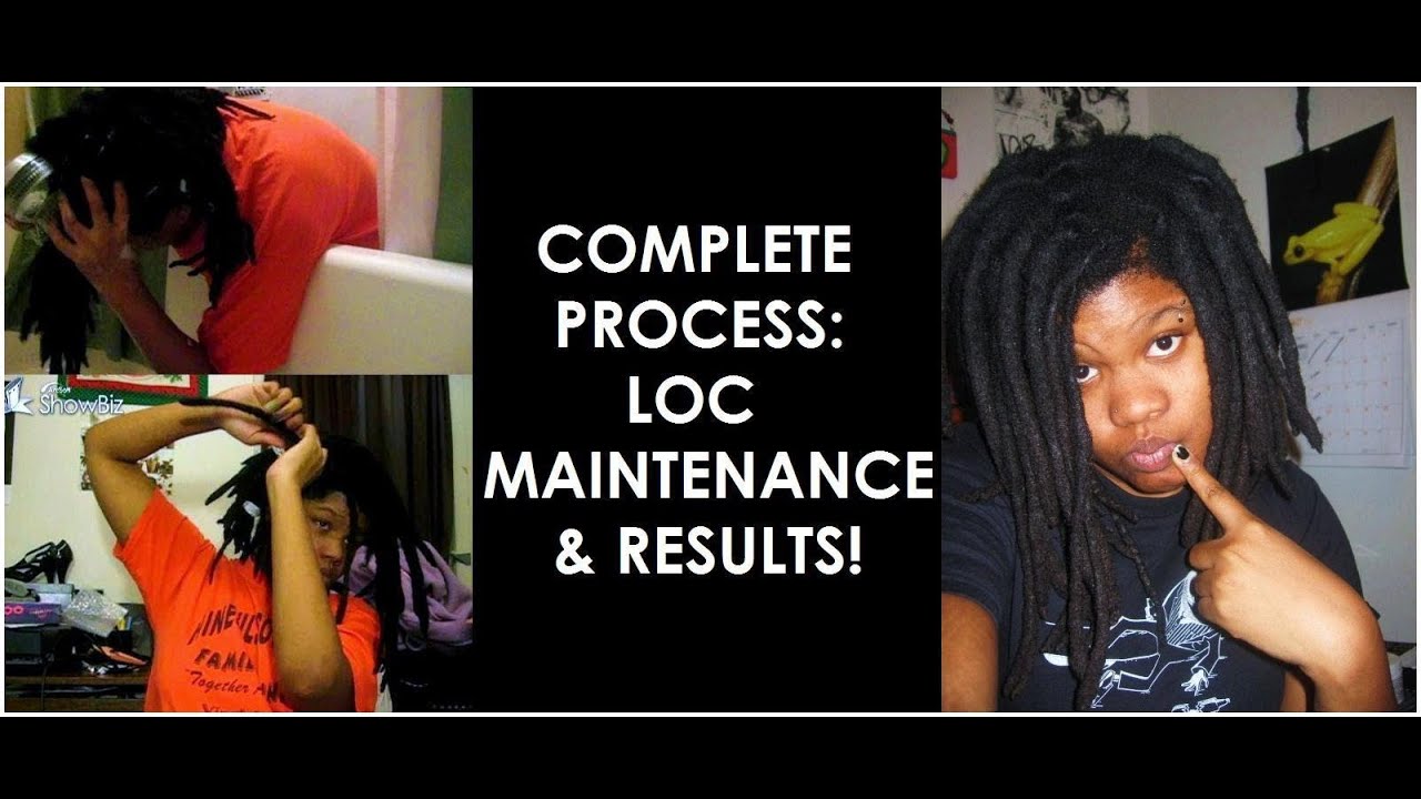 Loc Maintenance From Start To Finish: Wash, Condition, RETWIST ...