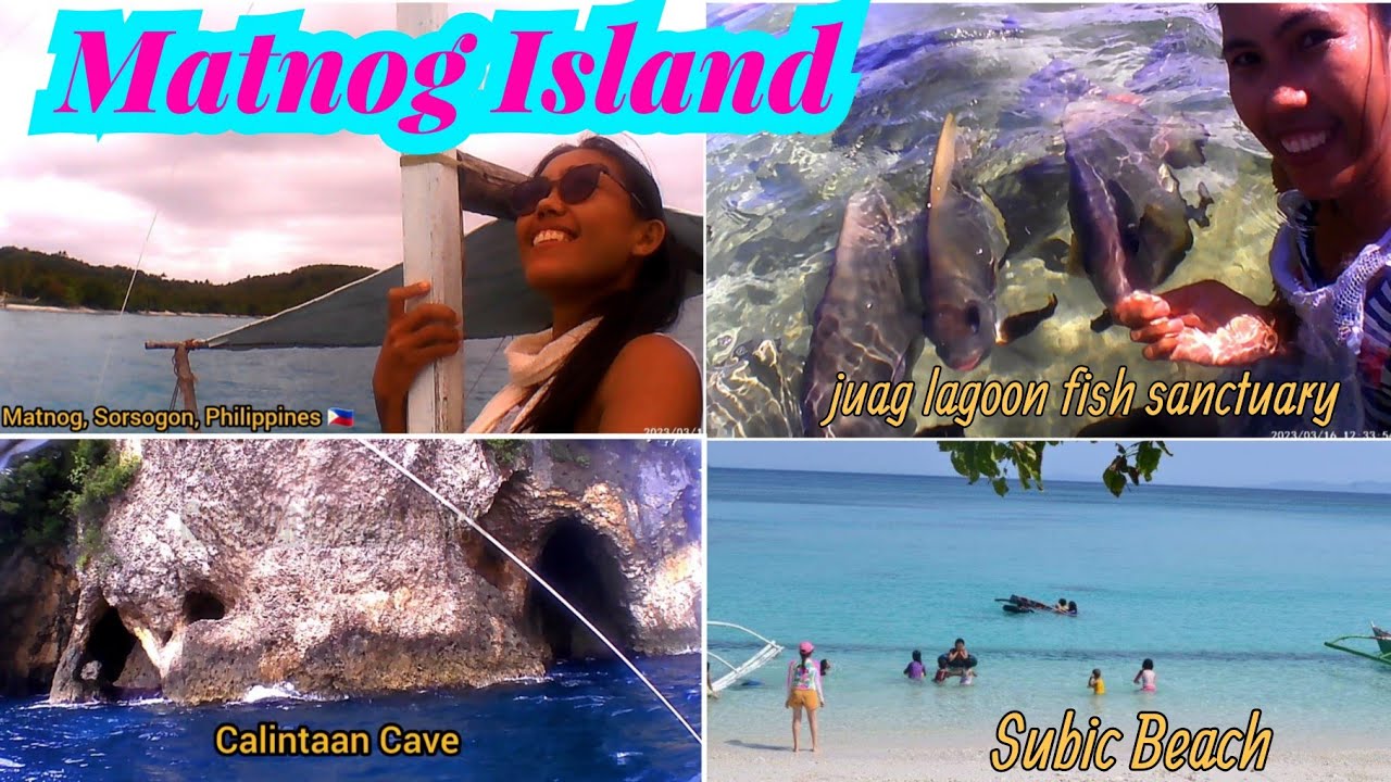 MATNOG ISLAND ||Cheapest trip||Juag lagoon|| subic beach||Caves ...