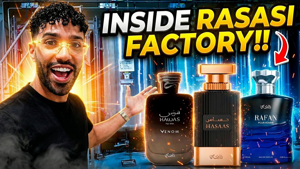 Rasasi Factory Visit | Largest Perfume Factory in The World! - YouTube