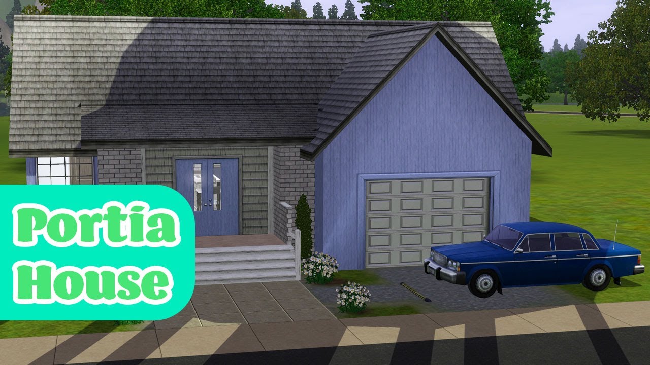 Sims 3 | Building the Portia House - YouTube