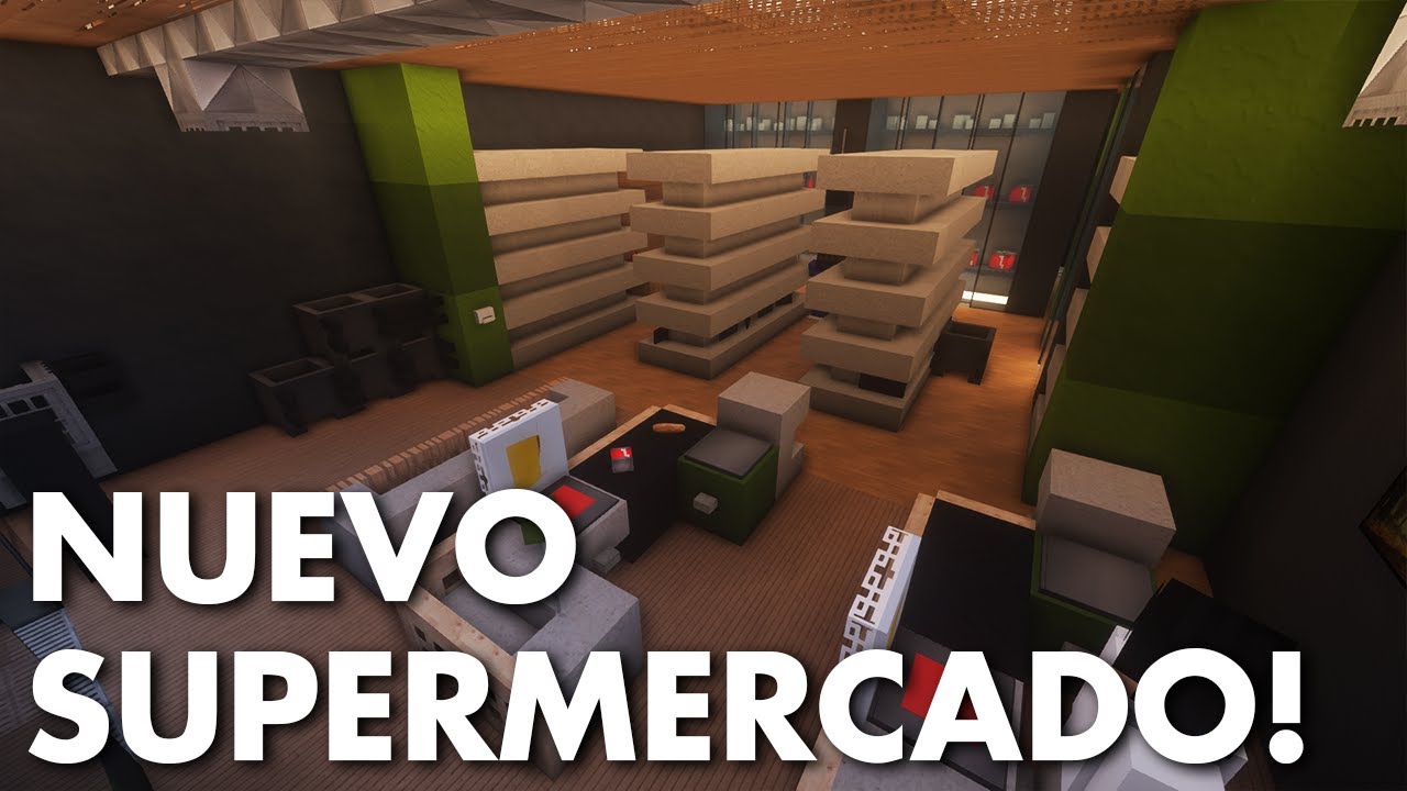 ¿CÓMO CONSEGUIR COMIDA INFINITA EN MINECRAFT? | SUPERMERCADO 🛒 | # ...