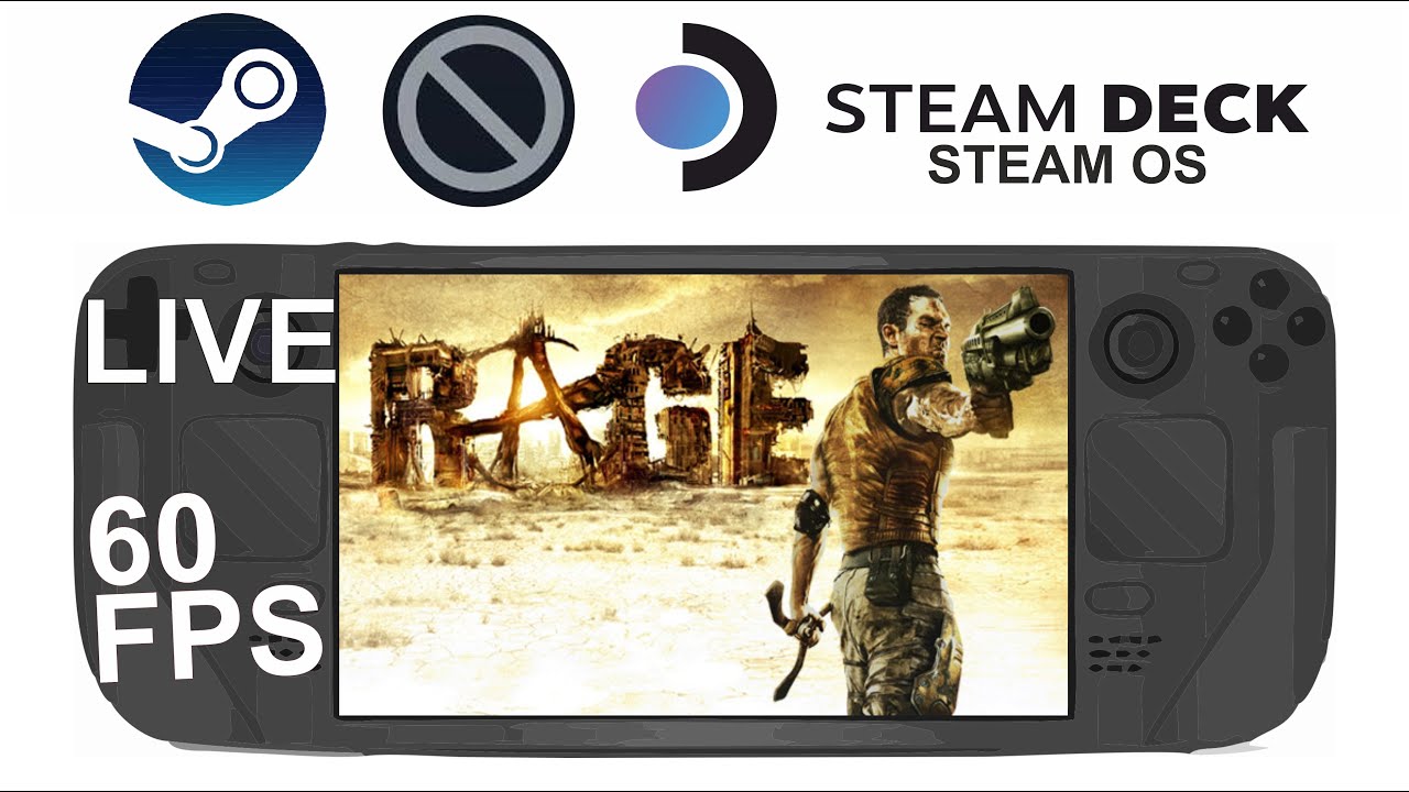Rage 1 on Steam Deck/OS in 800p 60Fps (Live) - YouTube
