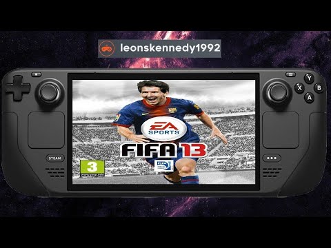 FIFA 13 (PC Version) Steam Deck Handheld Gameplay - YouTube