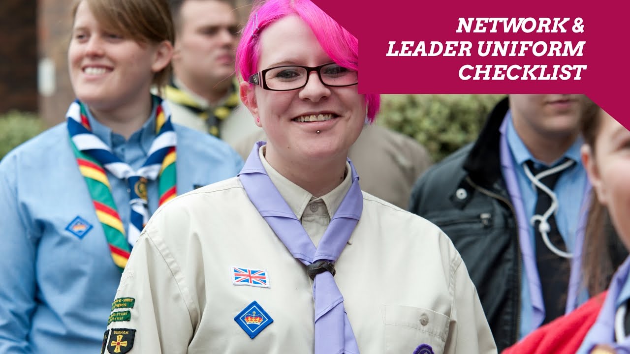 Leaders and Network Scout Uniform Checklist - YouTube