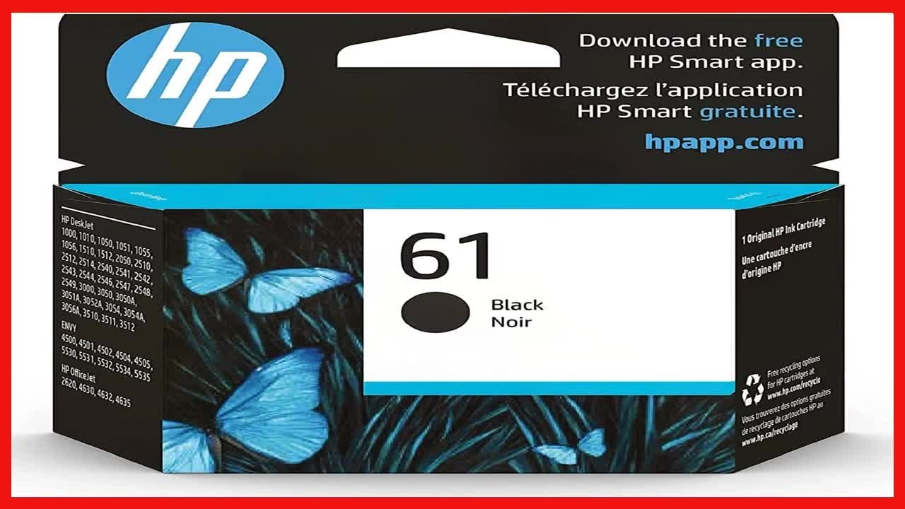 Great product - Original HP 61 Black Ink Cartridge | Works with DeskJet ...