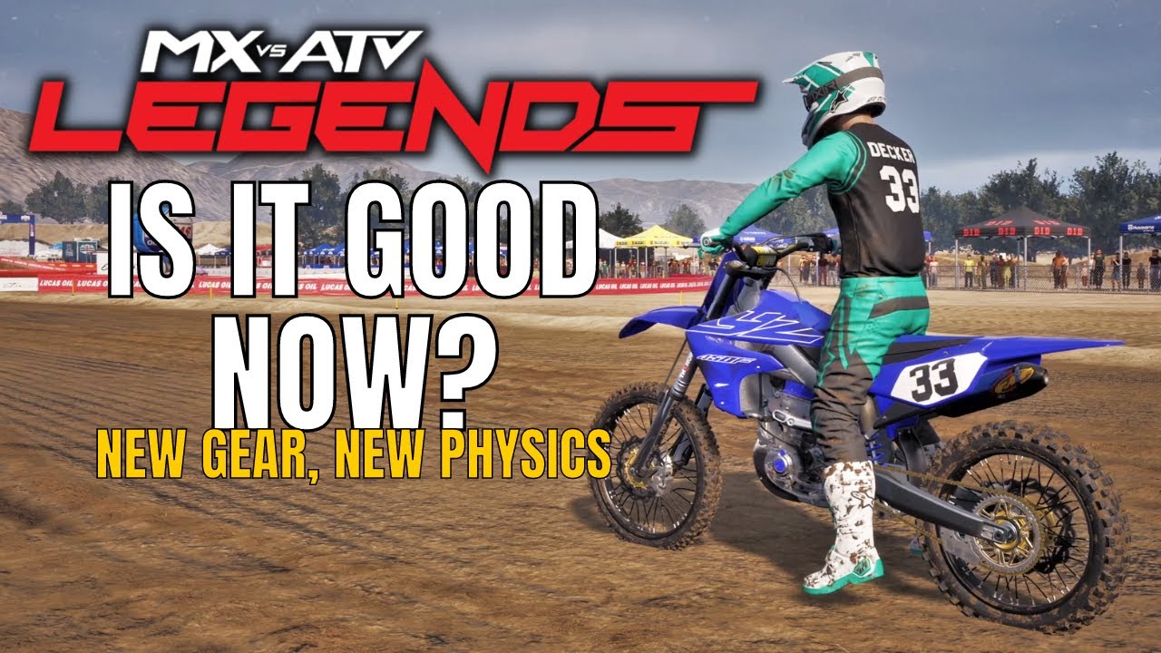IS IT GOOD NOW??? | MX vs ATV Legends Customization and Fox Raceway II ...