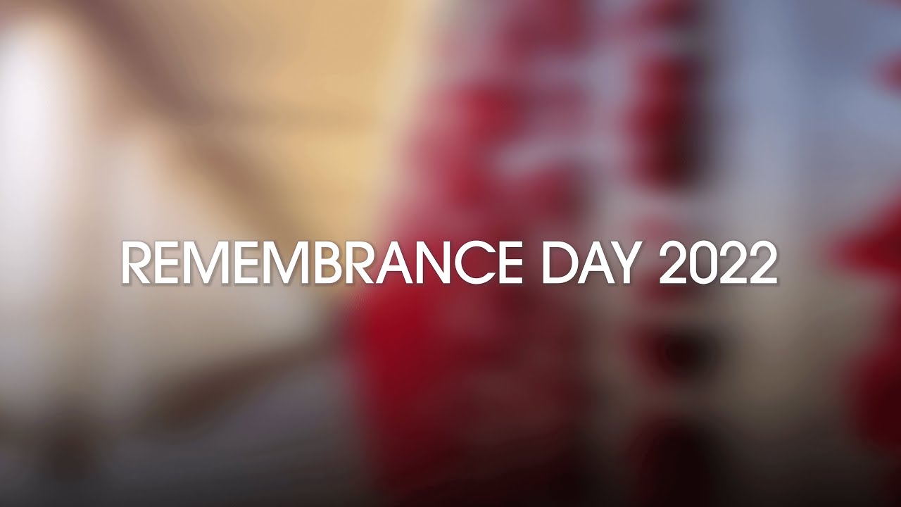 Remembrance Day 2022 - YouTube