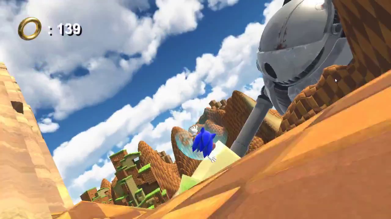 Sonic Bumper Engine - Lost Valley stage remake( Sonic & Shadow ) - YouTube