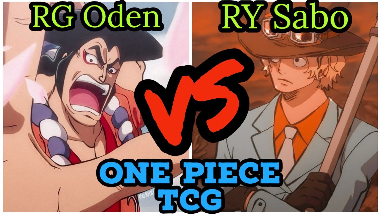 RG Oden vs RY Sabo - EB01 - One Piece TCG Locals Game - June 2024 - YouTube