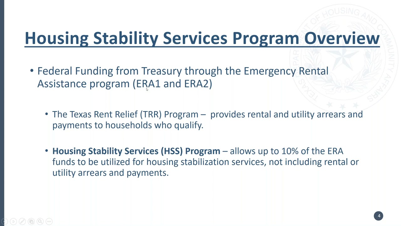 Housing Stability Services Contract Implementation Webinar - YouTube