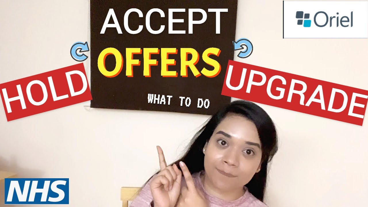 Oriel Training Offers | Hold, Accept Or Upgrade Offers | Complete Guide - YouTube