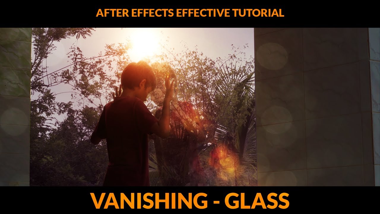 The Vanishing Glass | Disappearing Glass | After Effects Tamil Tutorial ...