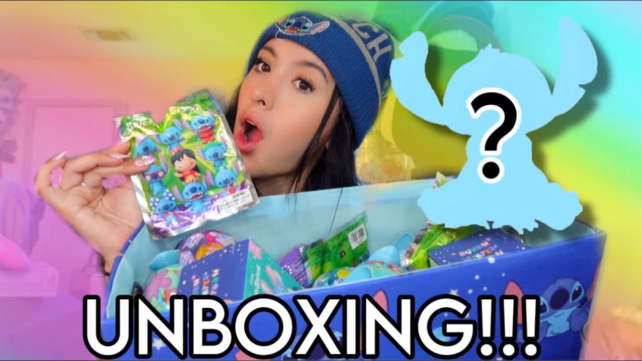 STITCH UNBOXING !!!( Stitch Obsessions) | Autumn Monique - YouTube