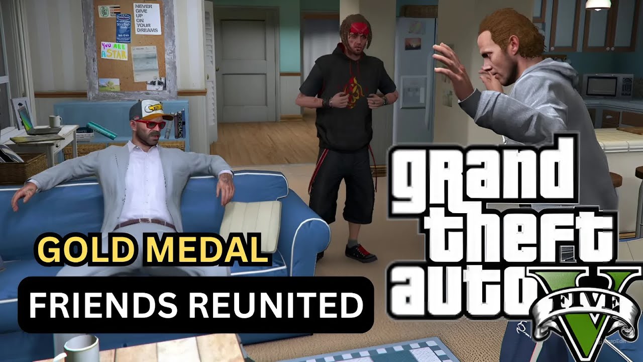 GTA5 - TREVOR AND WADE MISSION FRIENDS REUNITED IN GTA 5 - YouTube
