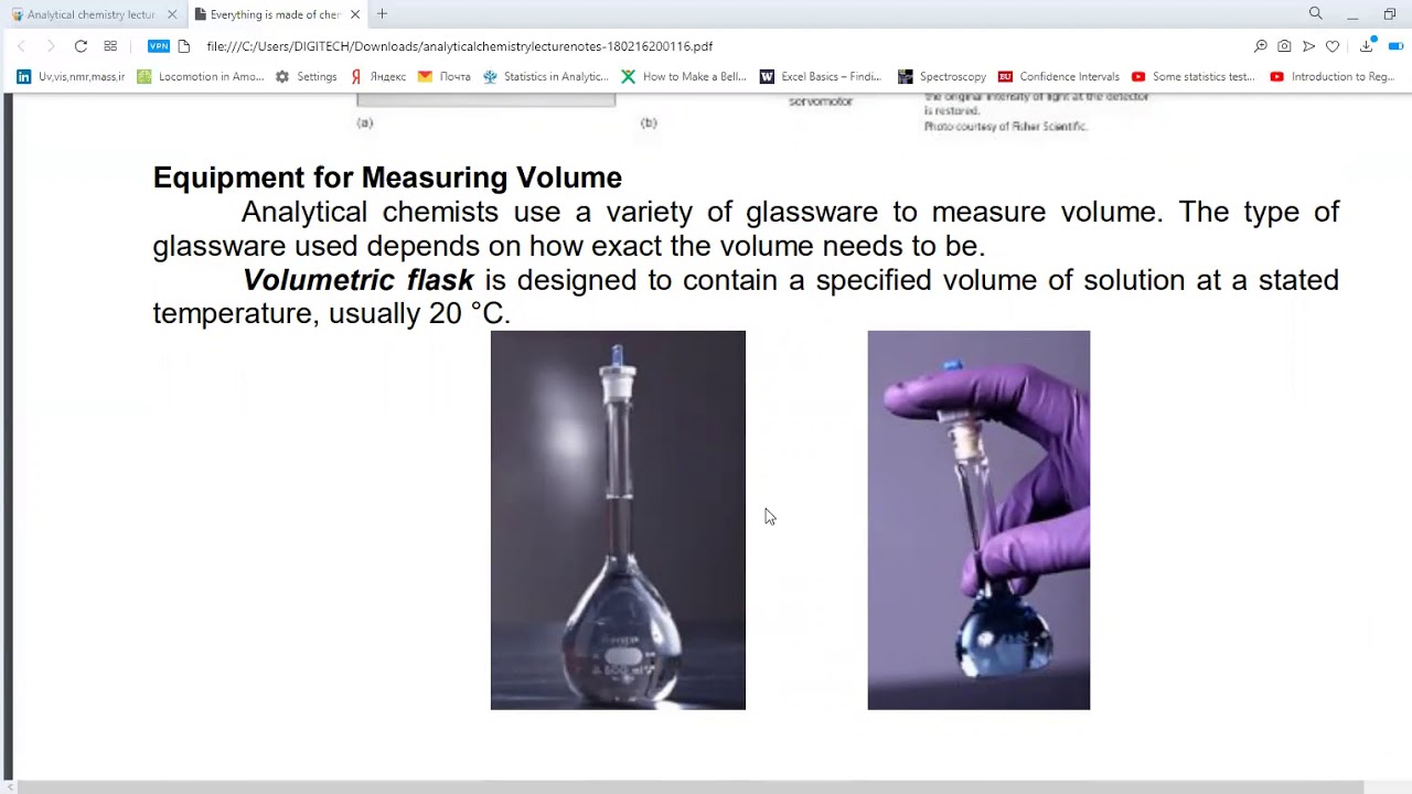 Basic Tools & Operations in Analytical Chemistry - YouTube