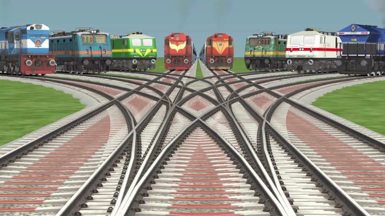 8 Indian train tracks,curved dolly,curve track, - YouTube