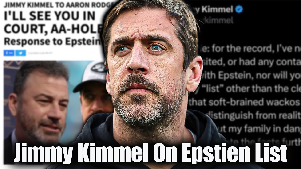Aaron Rodgers Gets Jimmy Kimmel MAD.. - YouTube
