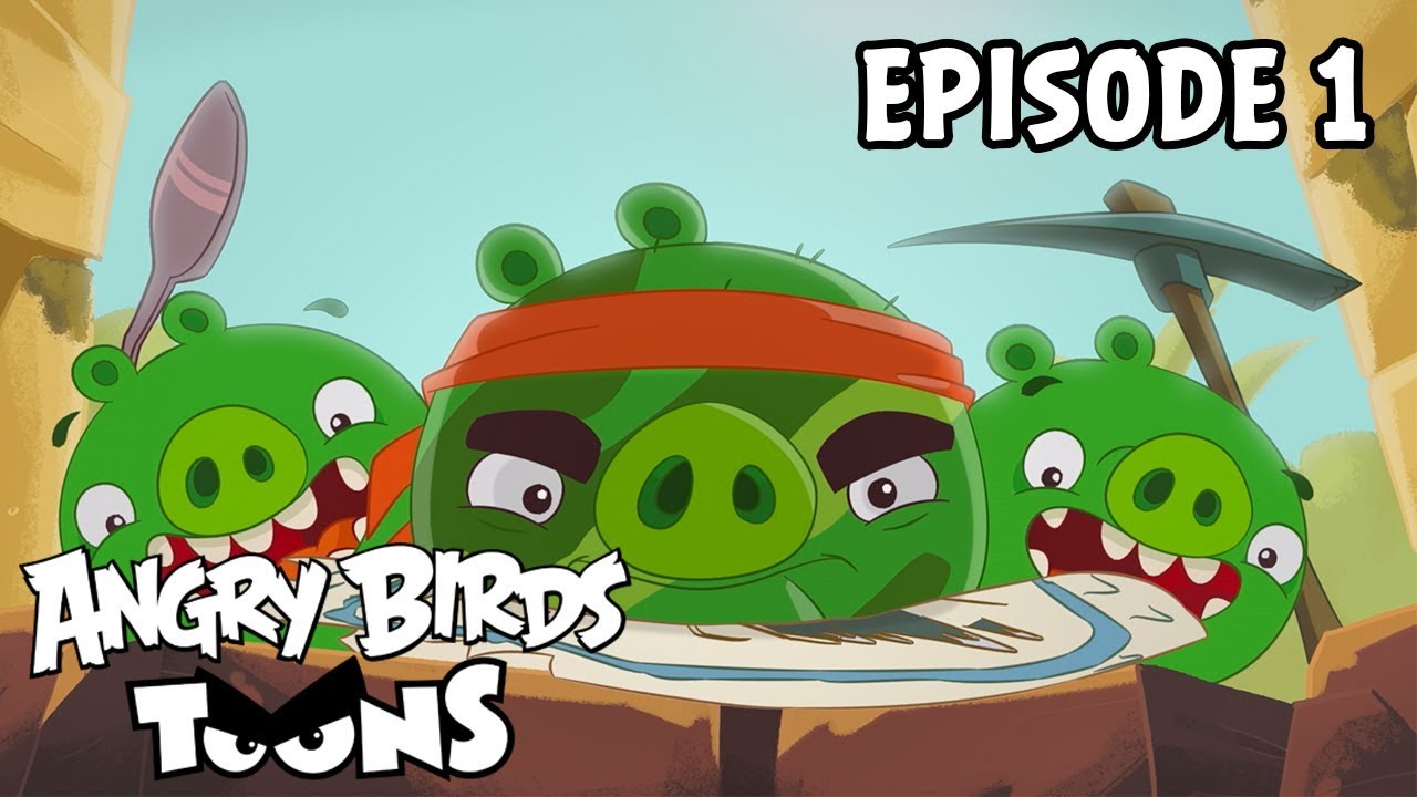 Angry Birds Toons | Treasure Hunt - S2 Ep1 - YouTube