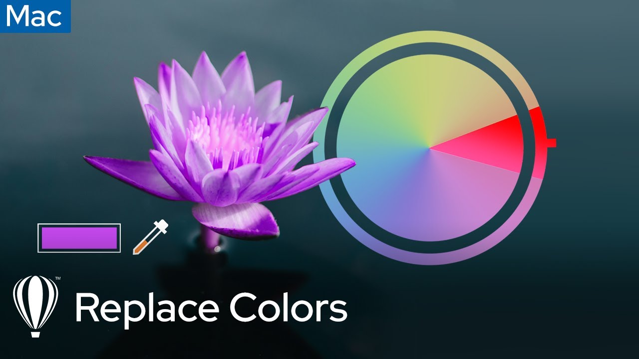 Replace Colors | Corel PHOTO-PAINT for Mac - YouTube