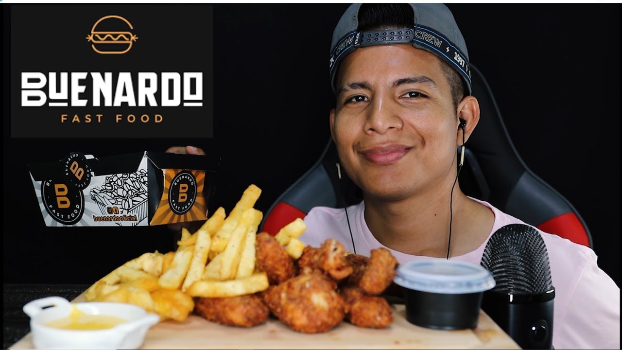 COMIENDO ALITAS BROSTER BUENARDO - YouTube