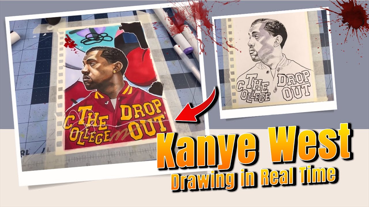 Kanye West Drawing Skills North West's Paintings, Drawings And More: