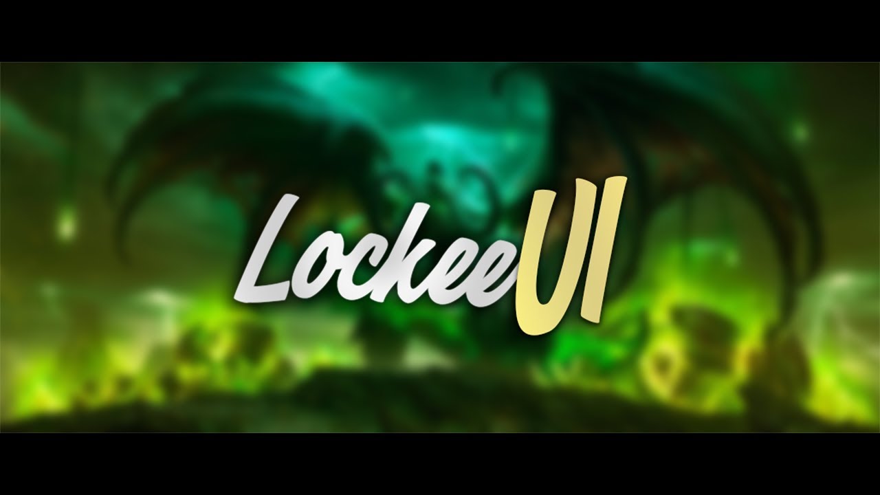 LockeeUI showcase [WoW: BfA ultrawide user interface] - YouTube