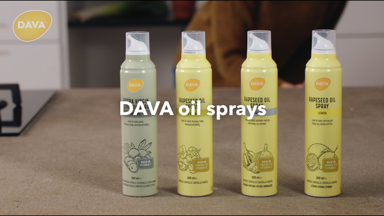 DAVA Oil Sprays - YouTube