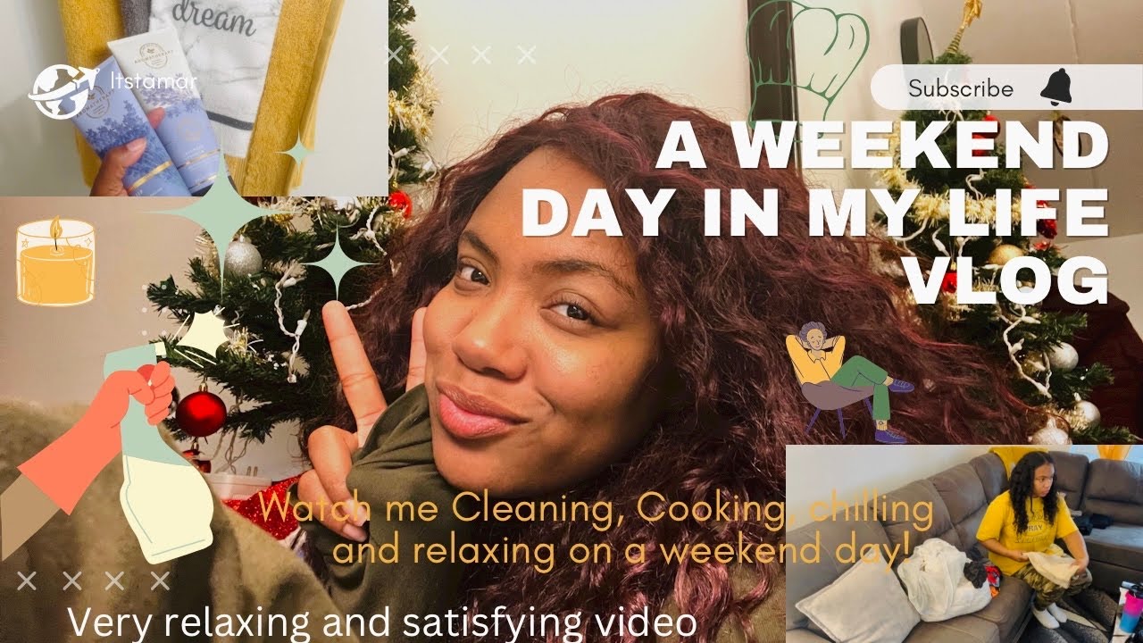 A Relaxing Weekend Day in My Life: Watch Me Clean, Cook, Be Productive ...