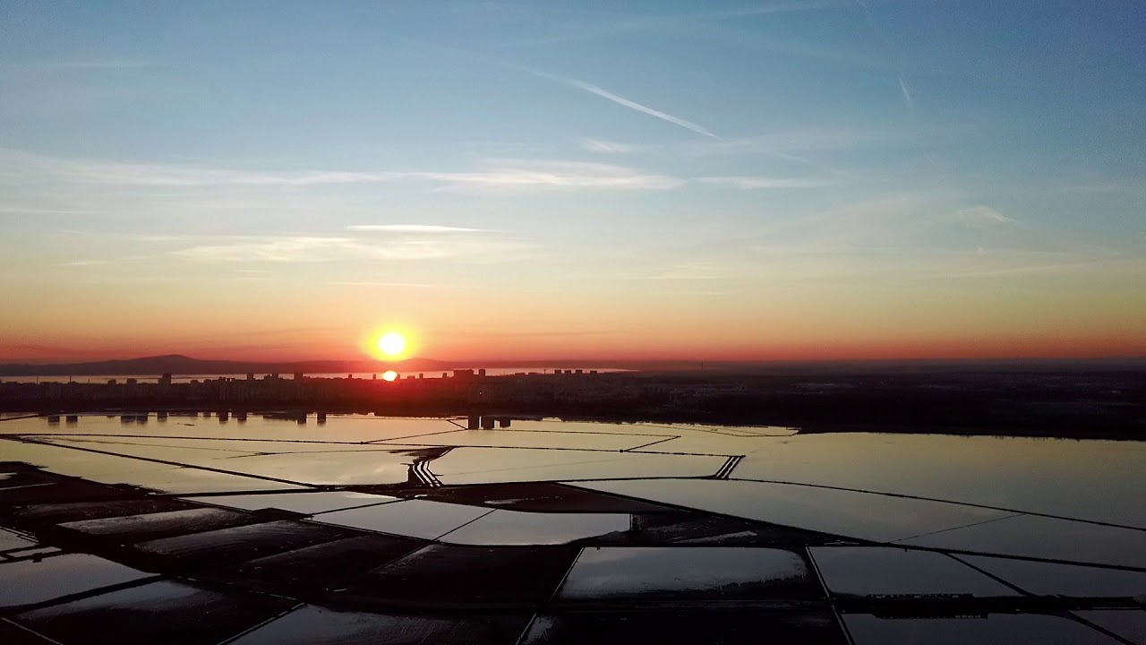 Sunset over Burgas - YouTube