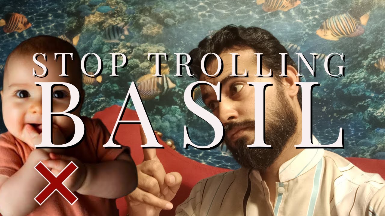 Stop trolling basil | .Its a little child |troll - YouTube