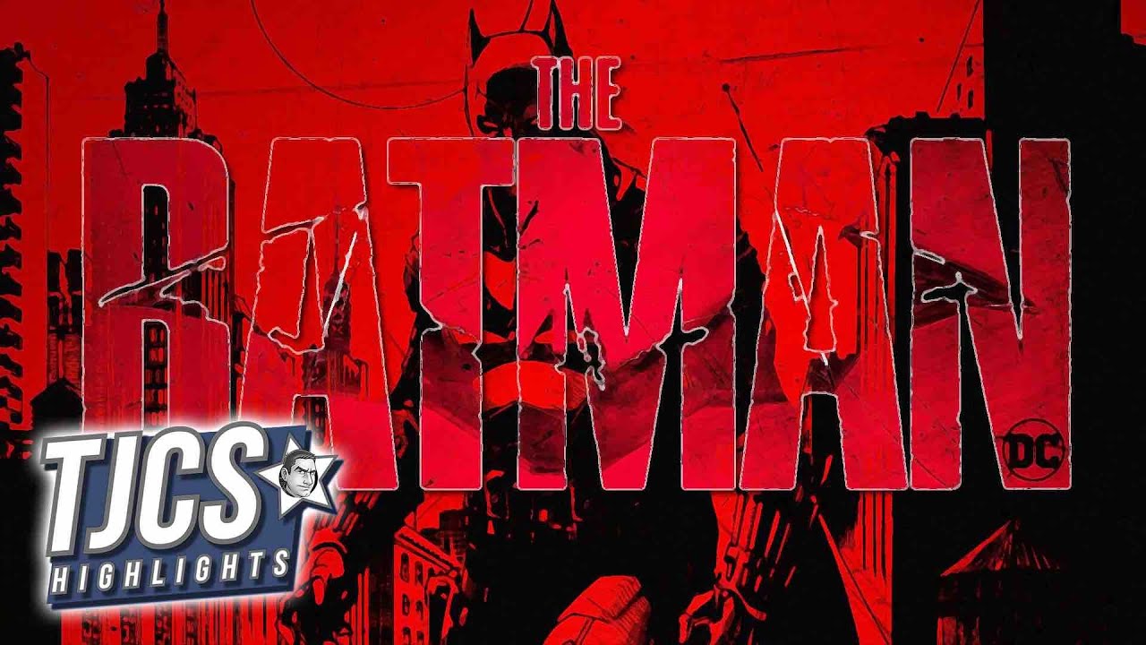 DC Reveals Official The Batman Logo And Art - YouTube