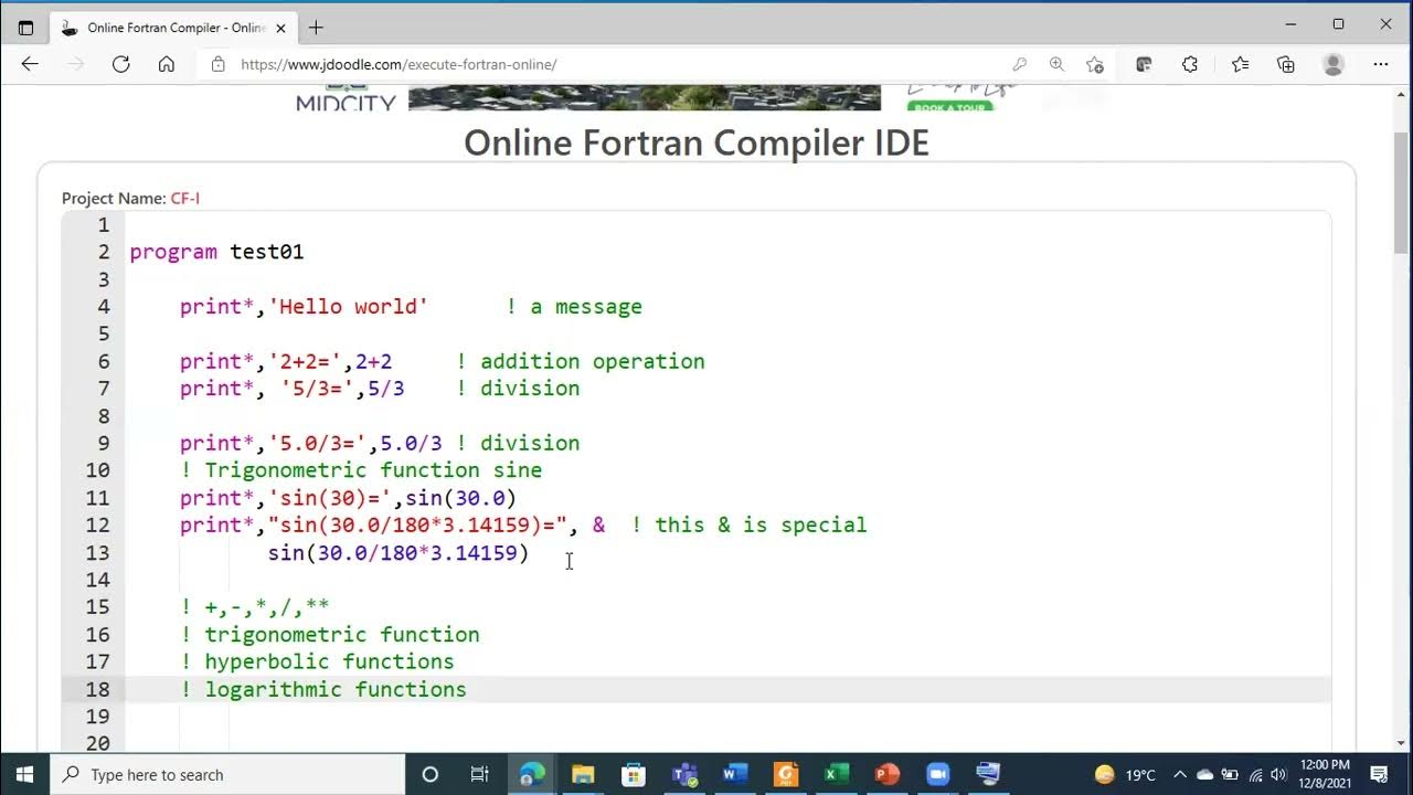 Introductory Fortran-Examples - YouTube