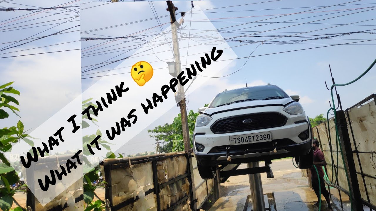 wheel alignment of ford freestyle & washing #fordfreesstyle #freestyle ...