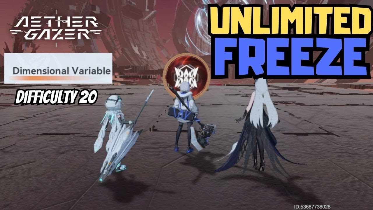 [Aether Gazer] Dimensional Variable - Unlimited Freeze (Max Difficulty ...