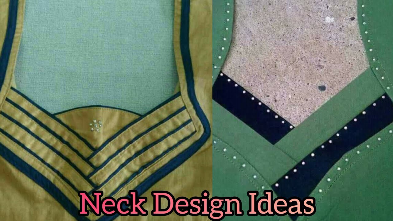 Neck Design/ਸੂਟਾਂ ਦੇ ਗਲੇ ਦੇ ਡਿਜ਼ਾਇਨ/ Trendy Neck Design - YouTube