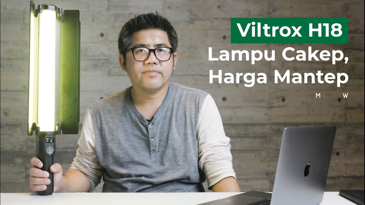 VILTROX H18 : LAMPU LED RGB CAKEP, HARGA MANTEP - YouTube