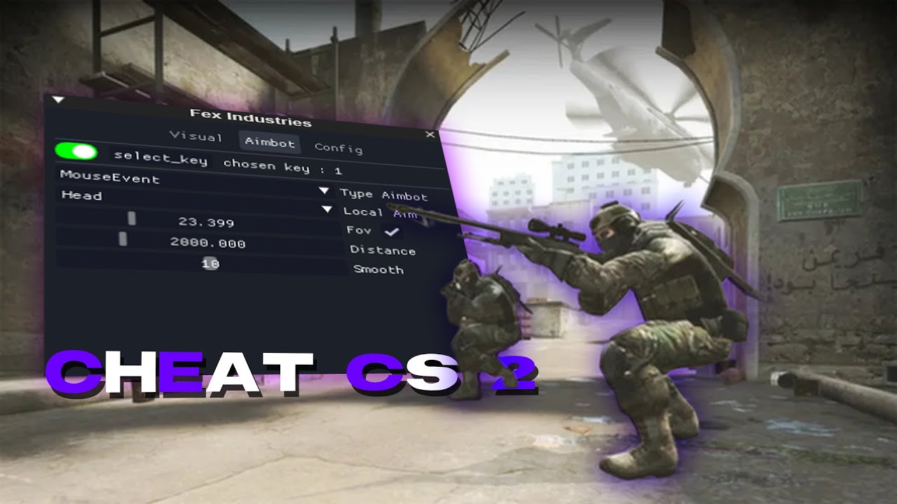 NOVO CHEAT PARA CS 2 FREE - AIMBOT/ESP - (FEX) ️ - YouTube