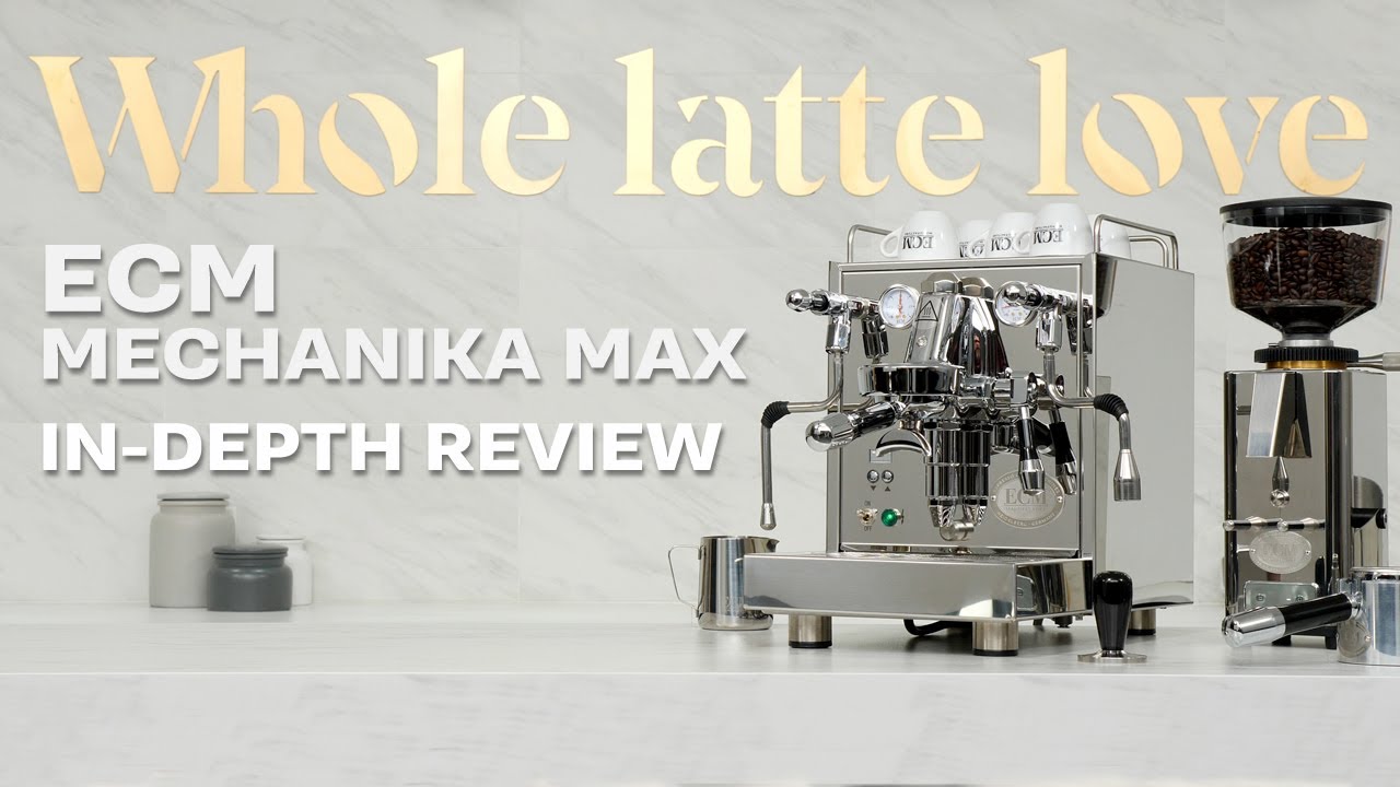 Review ECM Mechanika Max Espresso Machine - YouTube