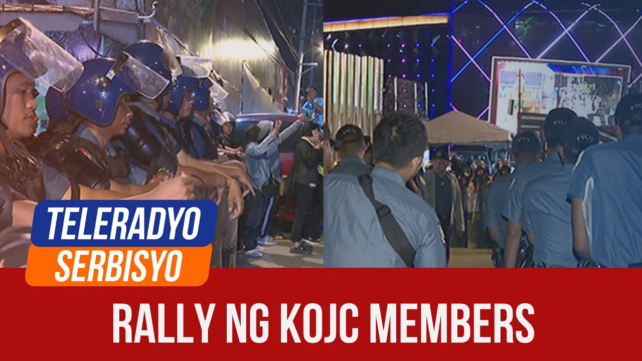 Quiboloy supporters set protests outside KOJC compound | Teleradyo ...