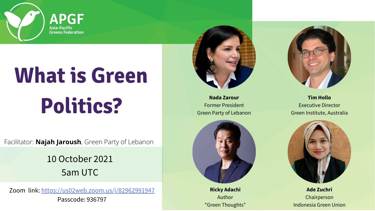 "What is Green Politics" panel discussion - YouTube