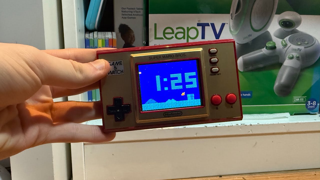 Video Game Consoles: Episode 39 - Nintendo Game & Watch: Super Mario ...