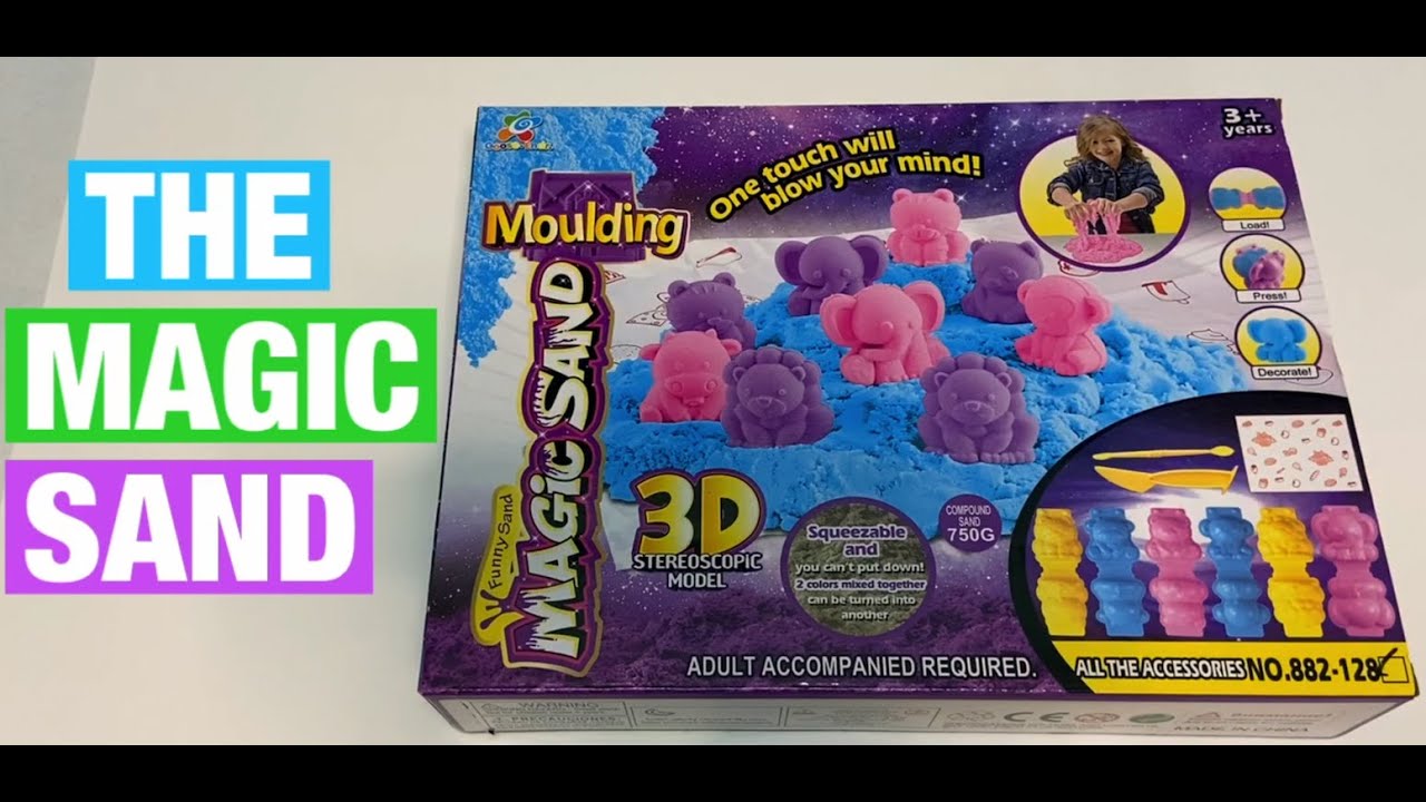 Unboxing Magic Sand | Moulding - YouTube