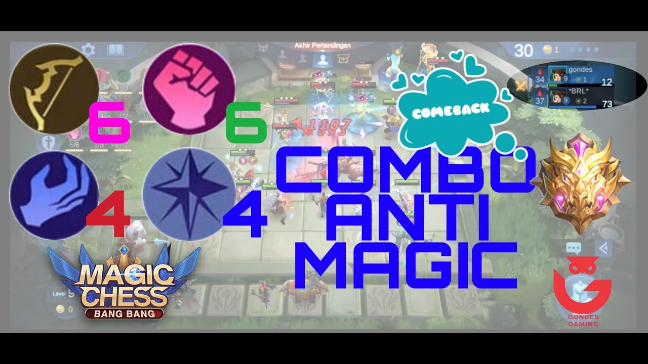 Magic Chess Combo synergi Wrestler+Maksman ...Stun nya Sampai Besok ...