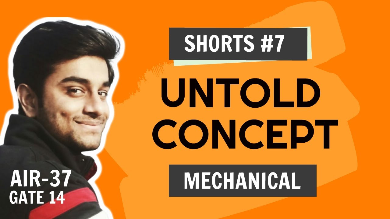 The untold concept of Theory of Machines! - YouTube