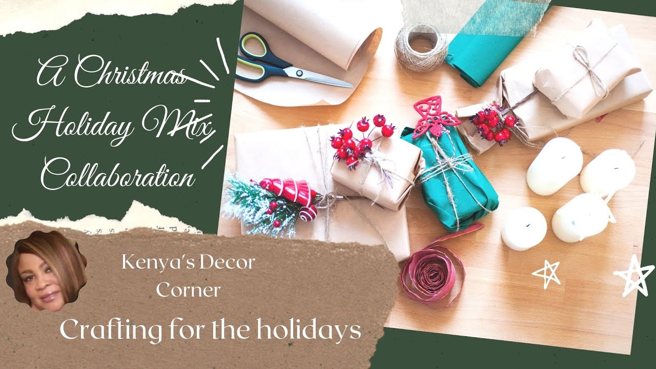 A CHRISTMAS HOLIDAY MIX (WK 2): Crafting for the Holidays - YouTube