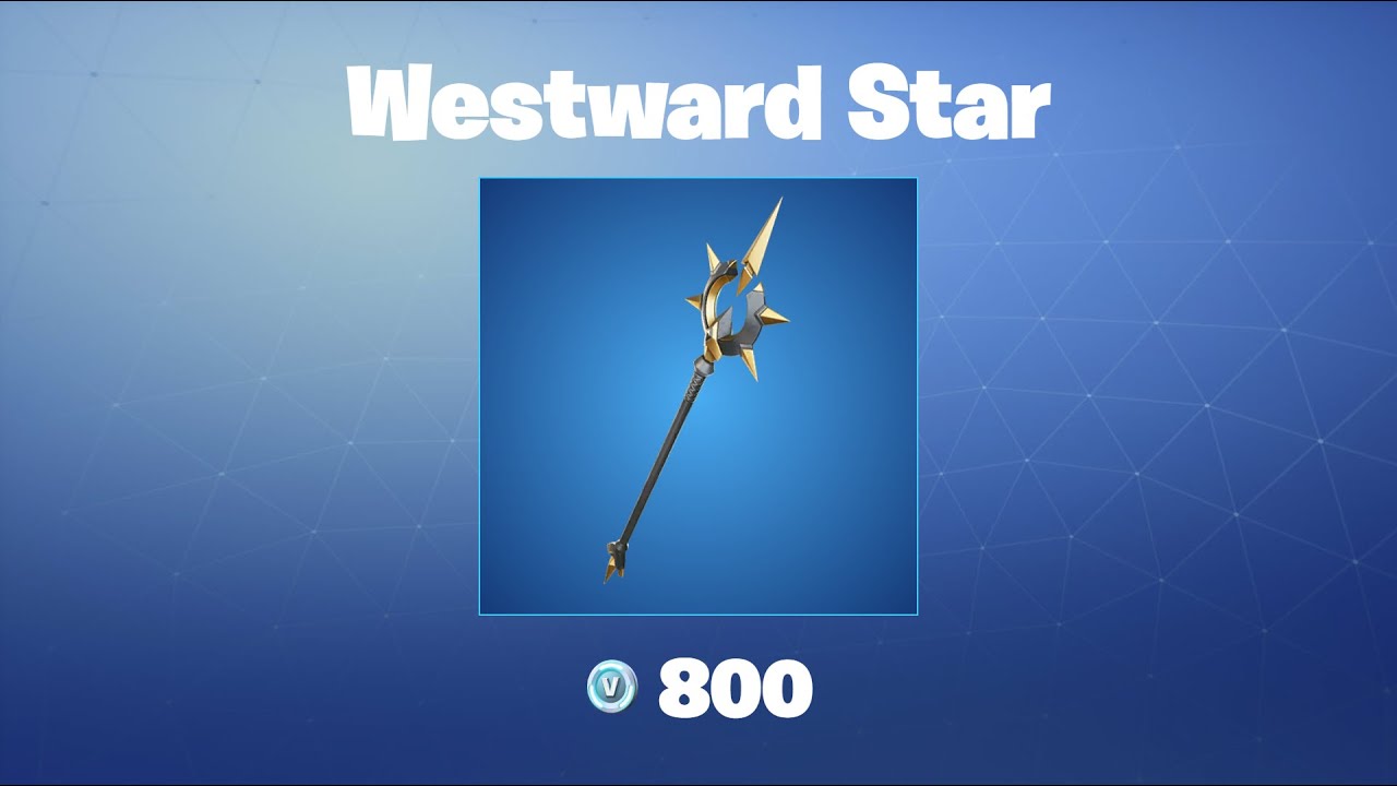 Westward Star | Fortnite Pickaxe - YouTube