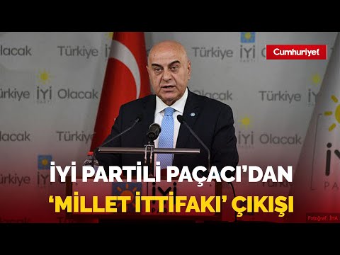 İYİ Partili Cihan Paçacı'dan 'ittifak' açıklaması