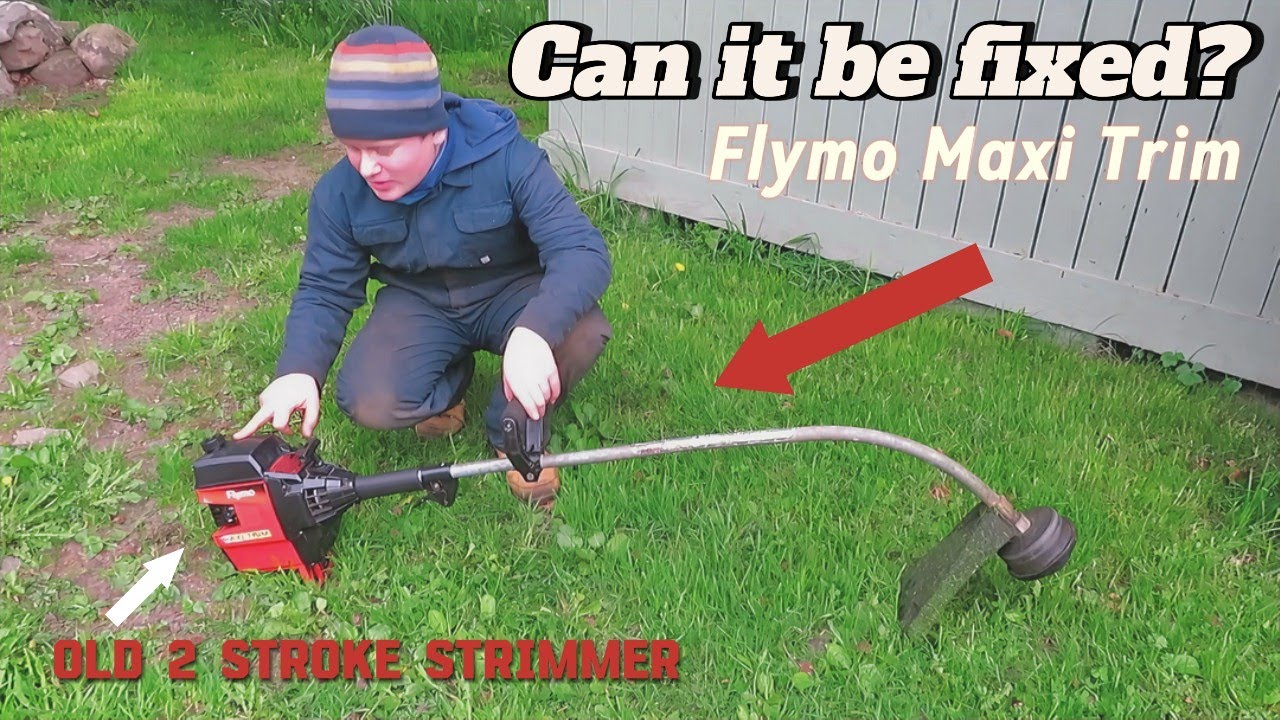 Fixing a Flymo Maxi Trim strimmer - YouTube